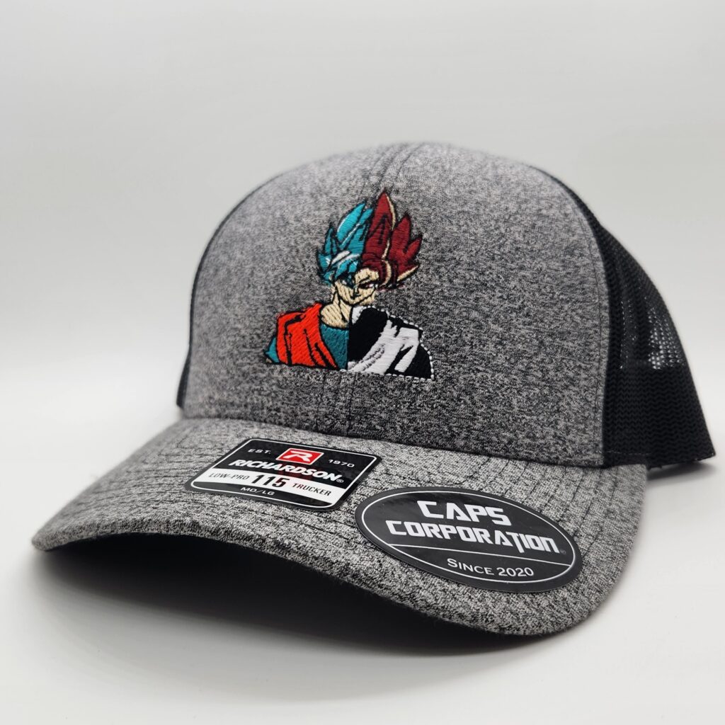 Gris Pigmentado/Negro - Kakaroto Doble - Caps Corporation